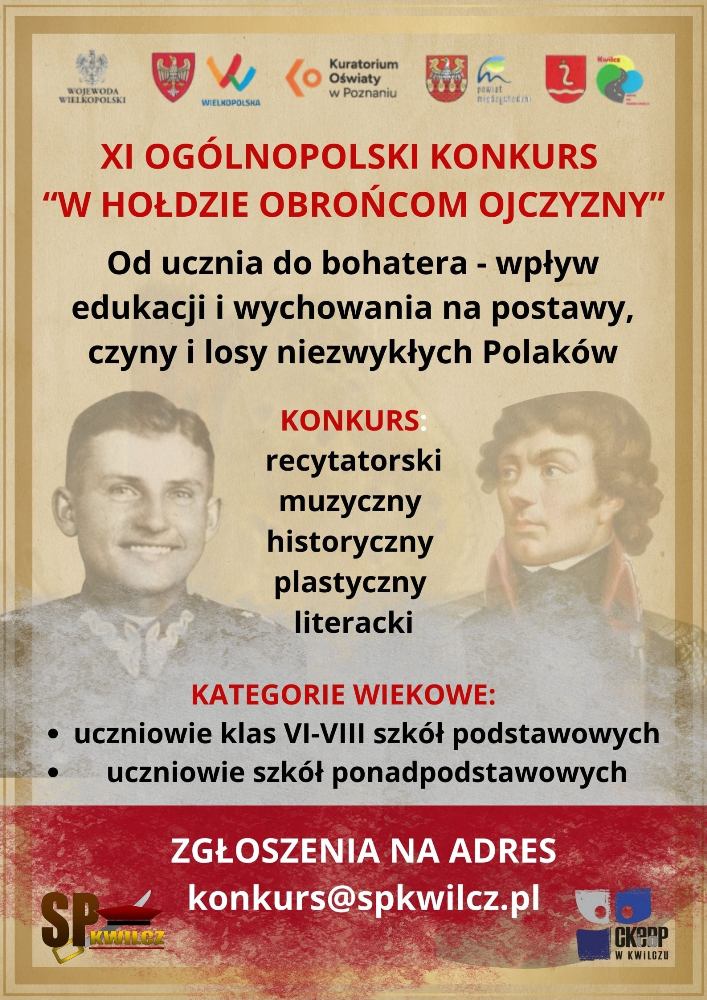 Konkurs „W hołdzie obrońcom Ojczyzny” - Radio Poznań