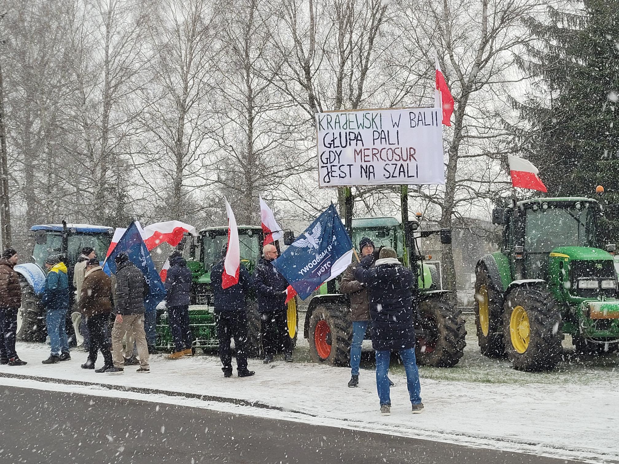 Protest rolników w centrum Warszawy. Sprzeciw wobec Mercosur - Radio Poznań
