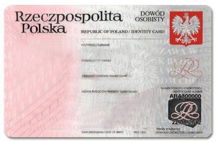 Dowód osobisty polski, angielski, niemiecki, prawo jazdy z Kalifornii ...