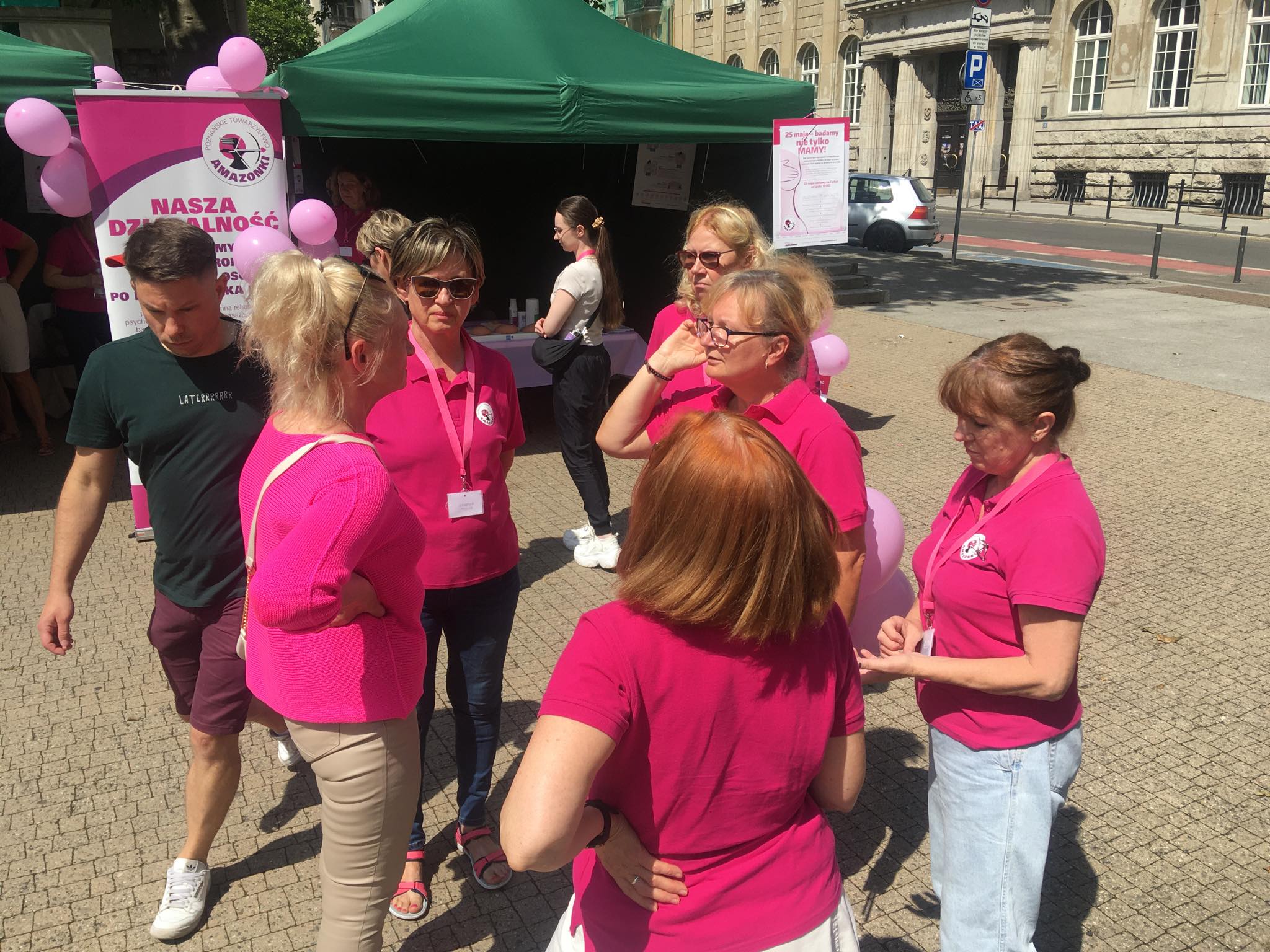 "Badamy nie tylko mamy" - Amazonki zachęcały kobiety do badań - Radio ...